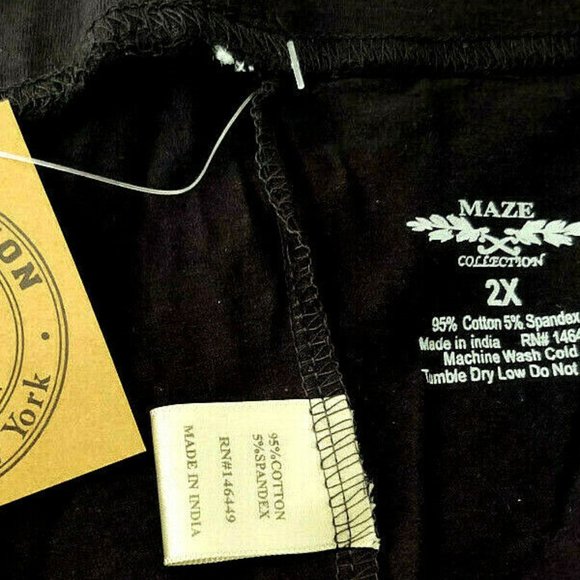 Maze Collection | Pants & Jumpsuits | Black Yoga Pants Plus 2x Leggings ...